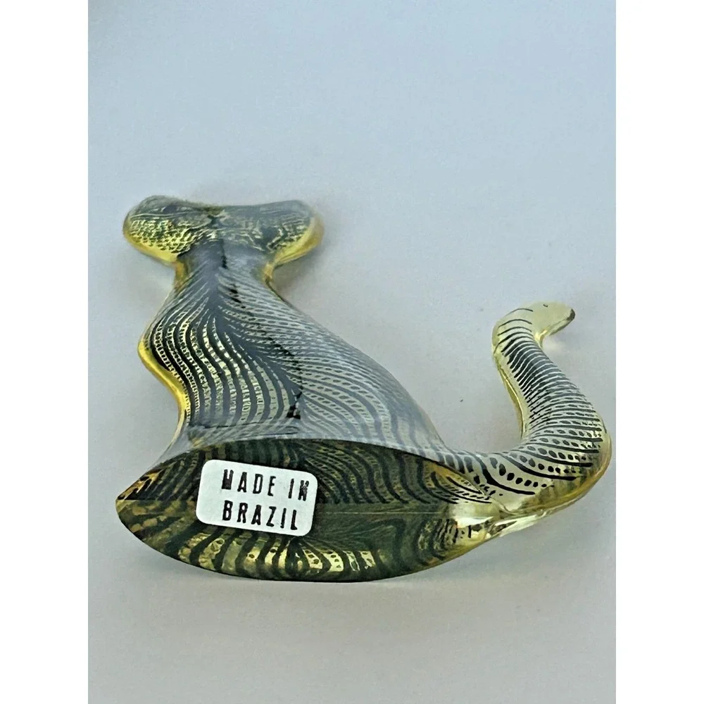 Art | Vtg Abraham Palatnik Attributed Lucite Acrylic Cat Sculpture Pair ...